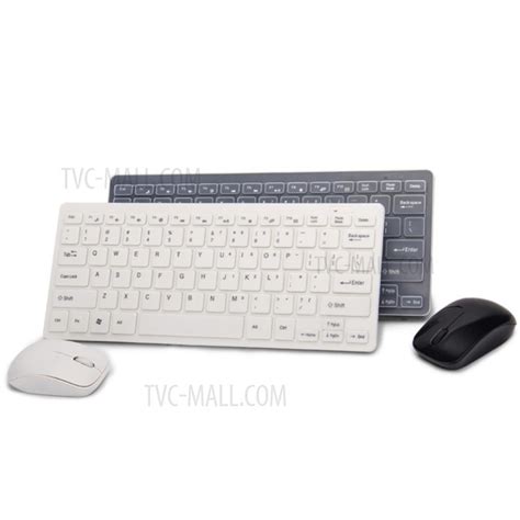Wholesale Wirelessly Mini Keyboard And Mouse Combo 2 4G Wireless Computer Keyboard Cordless Mice