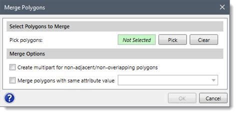 Merge Polygons Command Civilgeo Knowledge Base