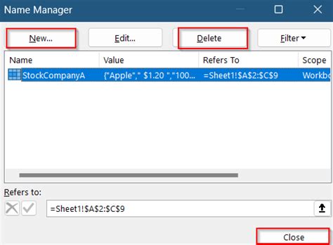 How To Edit A Named Range In Excel With Quick Steps Excel Insider