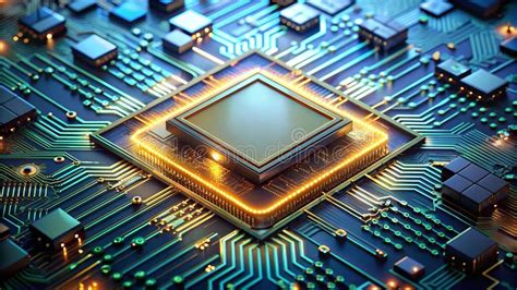 The Microcosm Of Innovation A Visual Exploration Of Cpu Chip Development Generative Ai Stock