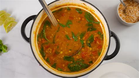 Coconut Lentil Spinach Soup Andys East Coast Kitchen