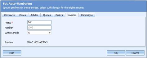 Customizable Auto Numbering On Any Dynamics Crm 4 0 Field Magnetism