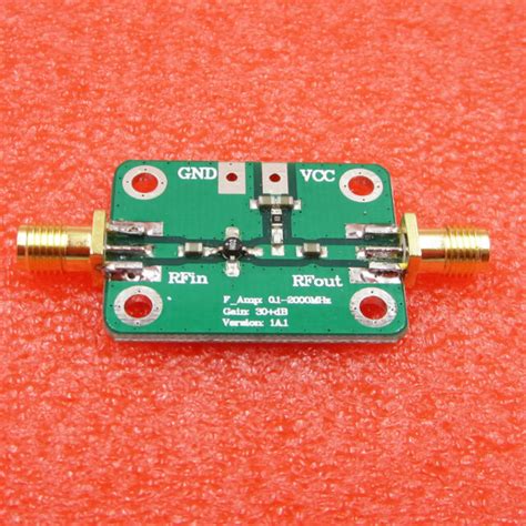 MHz DB Low Noise RF Wideband Amplifier LNA Broadband Module Receiver EBay
