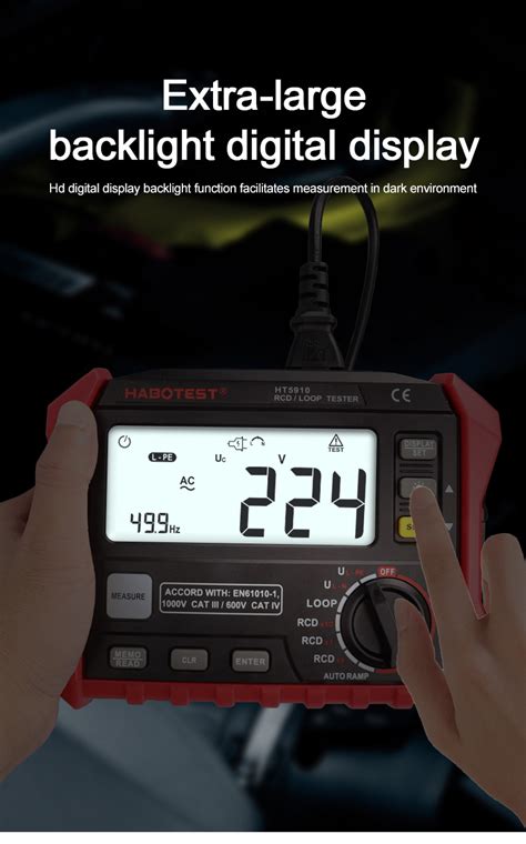 2022 Multiple Measurement Functions Rcdloop Tester Upgrade The 20 Usb