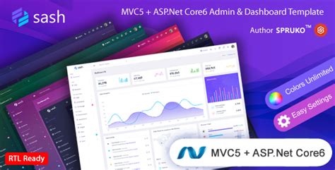 sash asp core bootstrap admin dashboard template uilayouts
