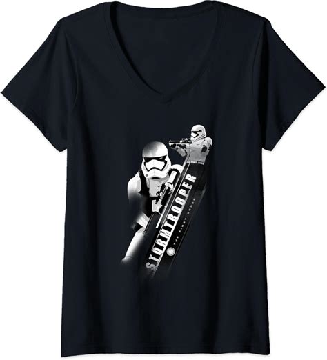 Womens Star Wars The Force Awakens First Order Stormtroopers V Neck T