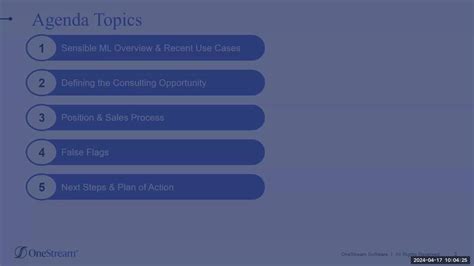 Sensible Ml Deep Dive Webinar Onestream Software