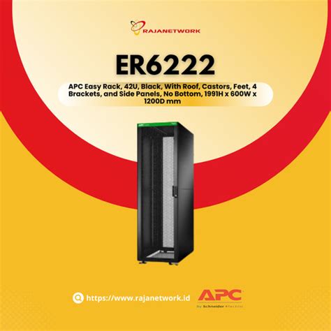 Jual Apc Easy Rack Server 42u Easy Rack 600mm 1200mm Er6222 Jakarta