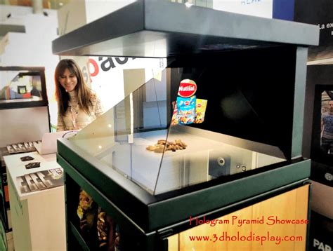 Ologramma 3d 홀로그램 피라미드 쇼케이스 홀로그램 광고 디스플레이