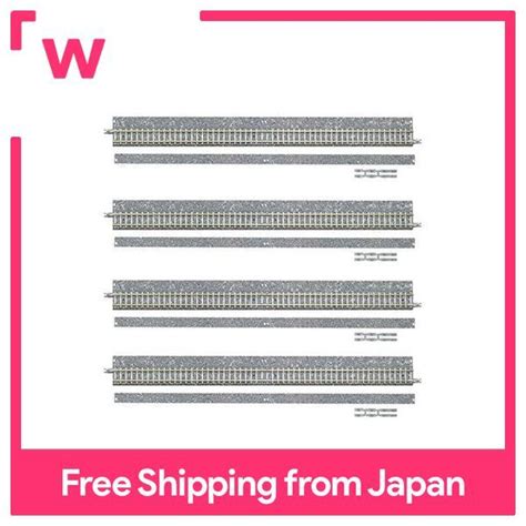 Tomix N Gauge 1767 Wide Pc Rail S280 Wp F For Point Branch Set Of