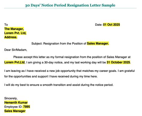 Resignation Letter Simple Format Free Printable Letter Of Resignation