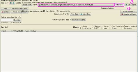 cherry shoe technologies alfresco indexing document metadata only