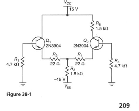 Solved Determine Input Offset And Input Bias Currents Of The