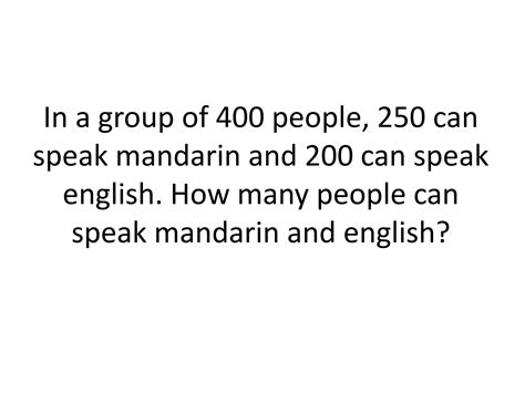 Problem Solving Sets Ppt