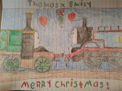 Thomas X Emily Under The Mistletoe Thomily Contest By Hamiltonhannah18