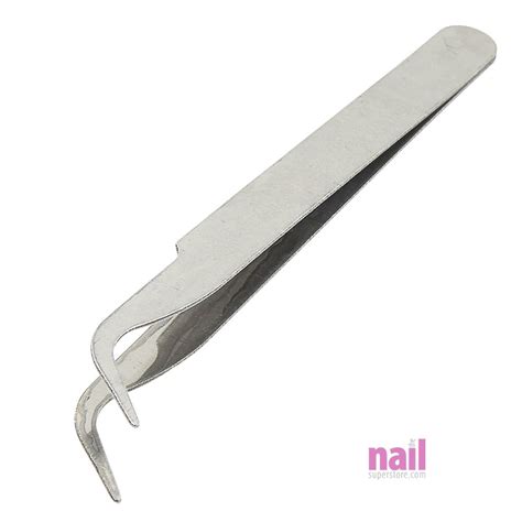 Anti Static L Shape Tweezers High Precision For Detail Works Each