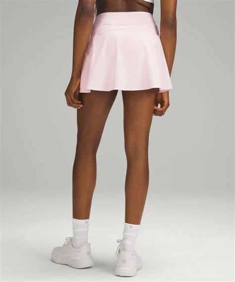 Lululemon Lightweight High Rise Tennis Skirt Strawberry Milkshake