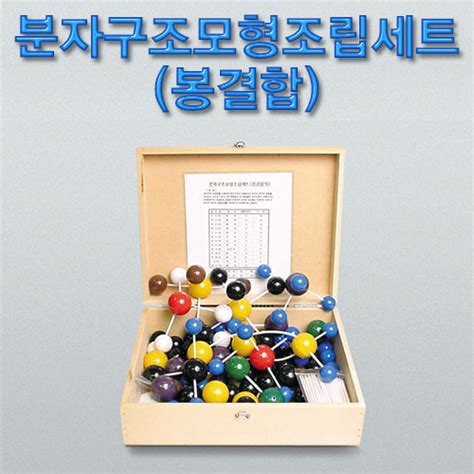 분자구조모형조립세트봉결합