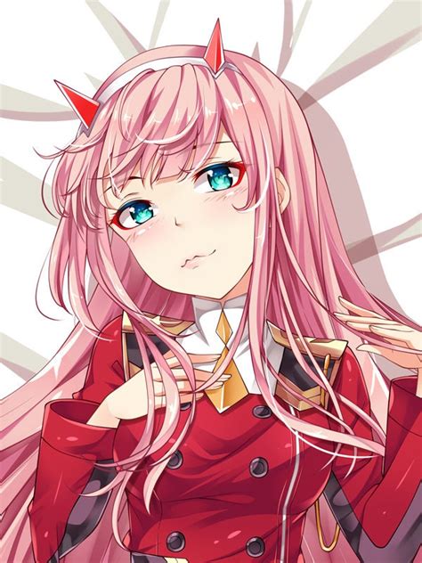 Zero Two Darling In The Franxx Body Pillow Dakimakura Nsfw Etsy