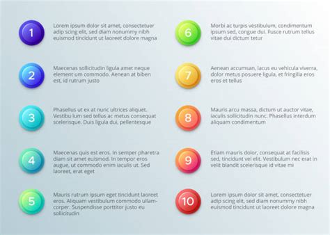 best bullet points illustrations royalty free vector graphics and clip