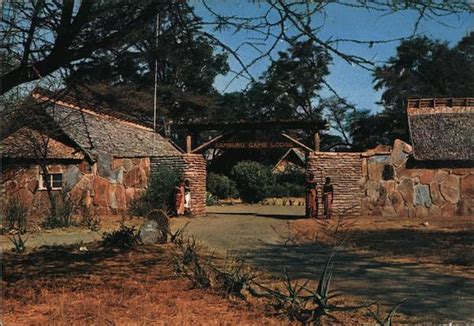 Samburu Game Lodge Nairobi Africa Postcard