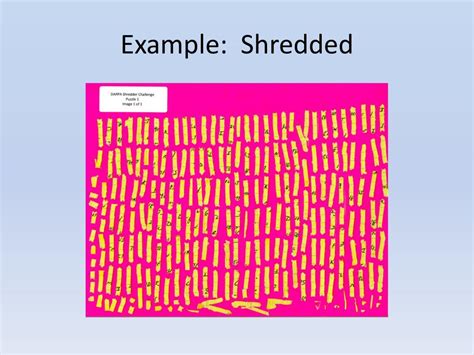 Ppt Reconstructing Shredded Documents Powerpoint Presentation Free Download Id1553731