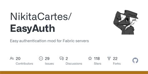 Issues NikitaCartes EasyAuth GitHub