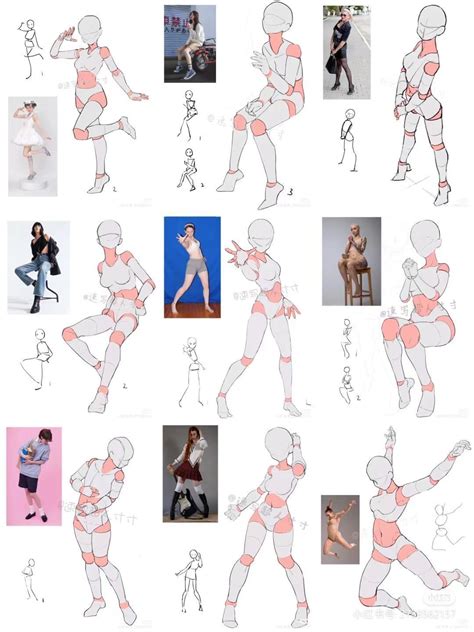 Pose Reference в 2025 г Рисунки фигур Наброски Рисование эскизов