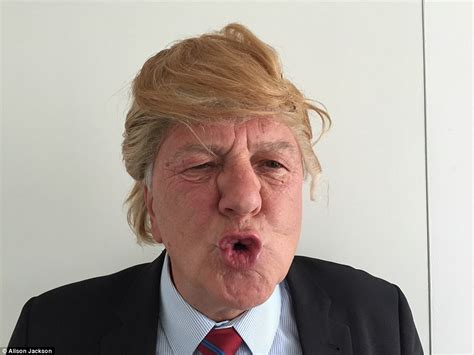 Photographer Alison Jackson Sets Up Spoof Trump Campaign Rally In NYC