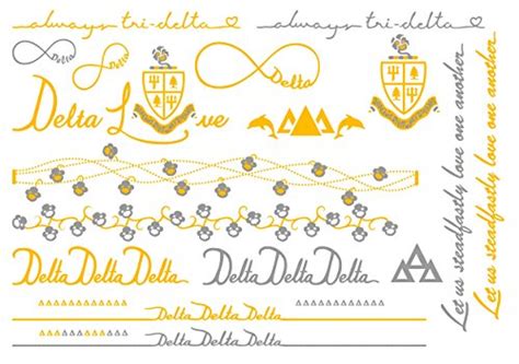 Greek Delta Symbol Tattoo
