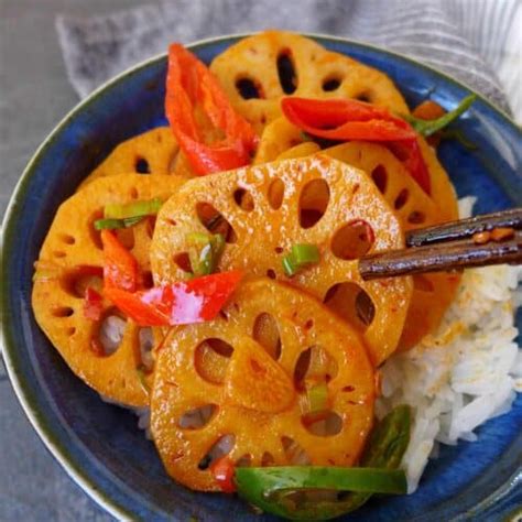 Spicy Lotus Root Stir Fry 辣炒莲藕 Red House Spice
