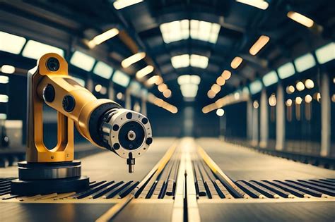 Premium Photo Robot Arm Cnc Automation Handling System For Industrial