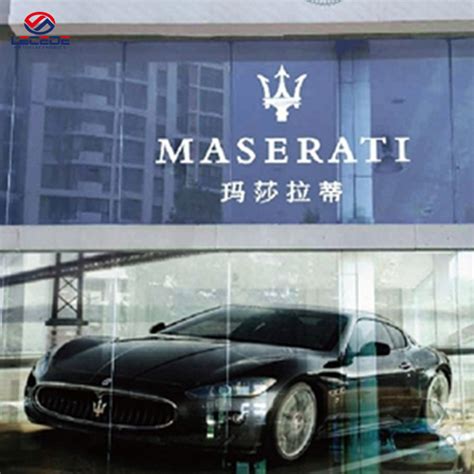 Full Color Adhesive Super Slim Display Indoor Outdoor Curtain Glass
