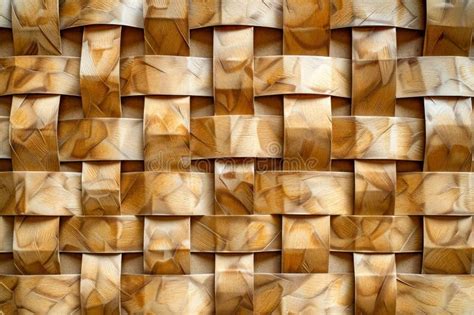 Abstract Wooden Weave Pattern Texture For Creative Background And Wallpaper Design Stock Image