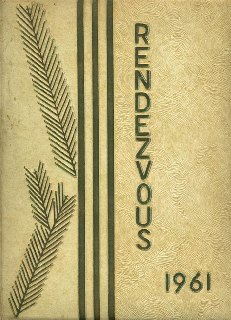 1961 Yearbook From Randleman High School From Randleman North Carolina