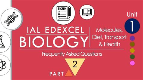 New Specification Ial Edexcel Biology Unit 1frequently Asked