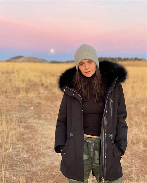 Nina Dobrevs Sexy Look For Conquering Angels Landing 7 Photos And