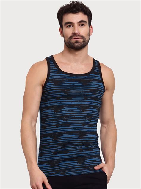 Buy Zoiro Men Striped Innerwear Cotton Vests Innerwear Vests For Men