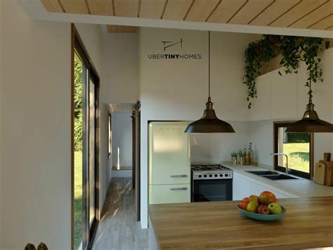 Casa Del Amor Is A Two Loft Tiny House Featuring An Office