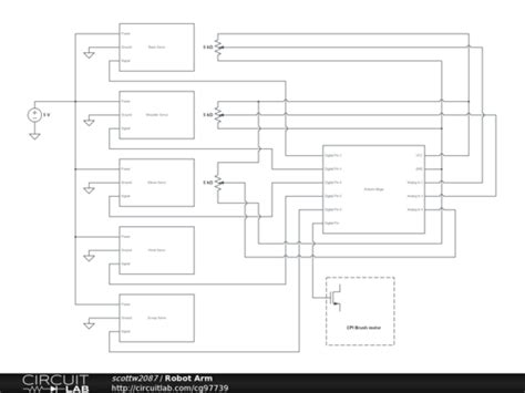 Robot Arm CircuitLab