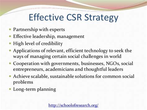 Csr Strategy