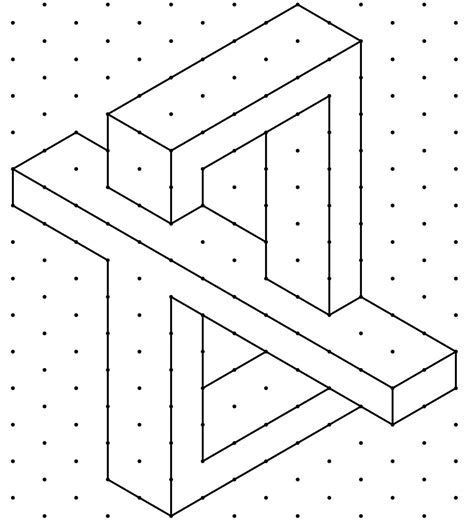Geometric Letter N Design