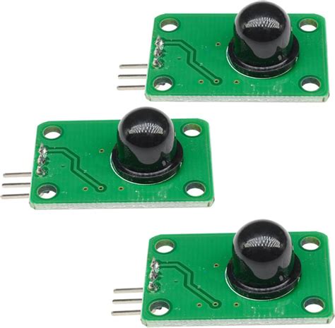 Hailege 3pcs Am312 Mini Pyroelectric Pir Human Sensor Module Pir