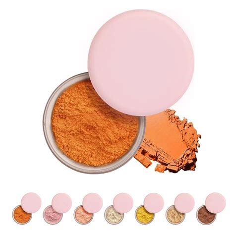 Blurring Setting Powder 2024 Upgrade Pink Setting Powder Makeup
