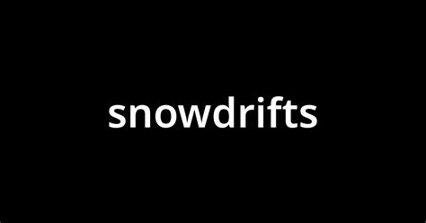 「スノードリフツsnowdrifts」とは？ カタカナ語の意味・発音・類語辞典