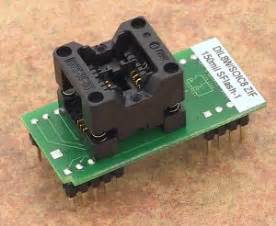 DIL W SOIC ZIF Mil SFlash Programming Programmer Adapter Socket Converter Package SOIC