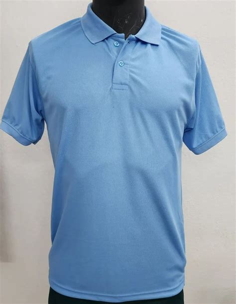 Micro Pp Unisex Dri Fit Collar T Shirt Solid At ₹ 125piece In