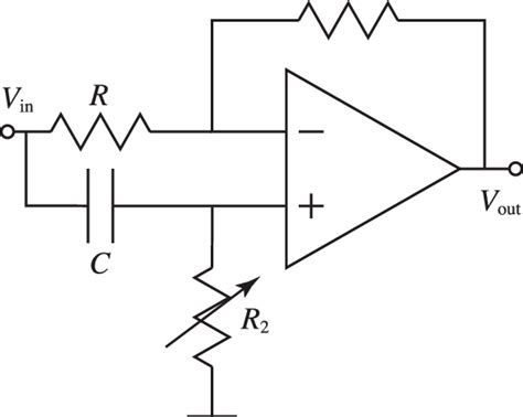 Phase Shifting Circuit For Testing The Arduino Psd The Input Of This Download Scientific