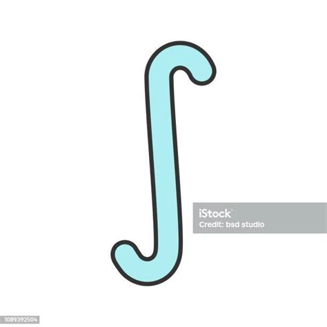 不定積分符號圖示向量圖形及更多主題圖片 主題 代數 剪裁圖 Istock