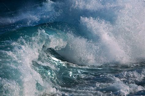 Ocean Wave Storm Storming Sea Photo Background And Picture For Free